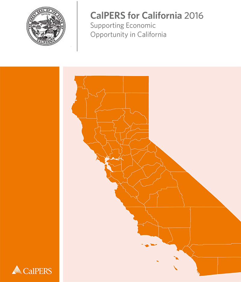 CalPERS For California 2016 Report — Pacific Community Ventures